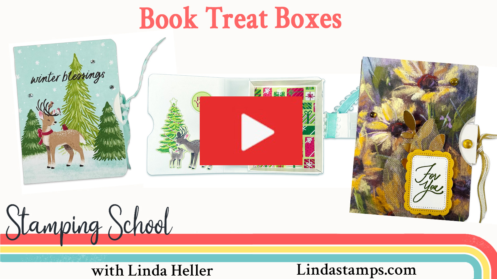 Video: Book Treat Boxes | Linda Heller-Stamping School